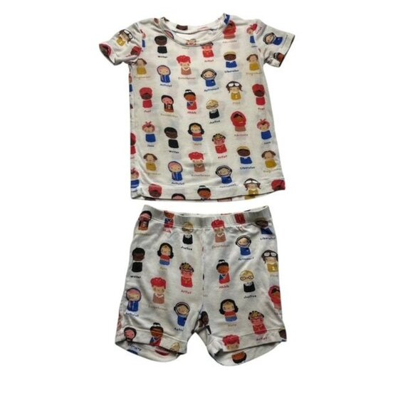 Angel Dear | Pajamas | Angel Dear Baby Feminist Bamboo Short Pajama Set ...